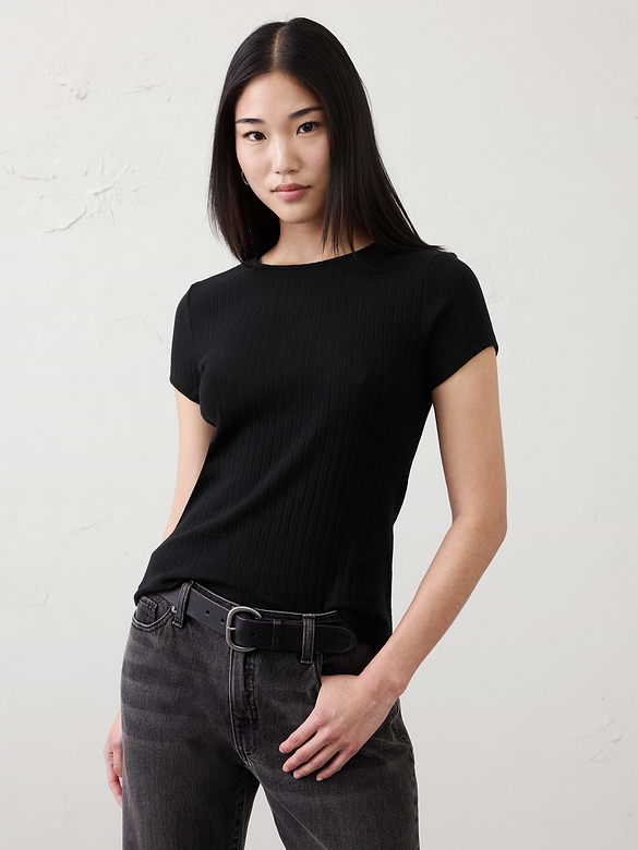 Pointelle Baby T-Shirt | Banana Republic Factory