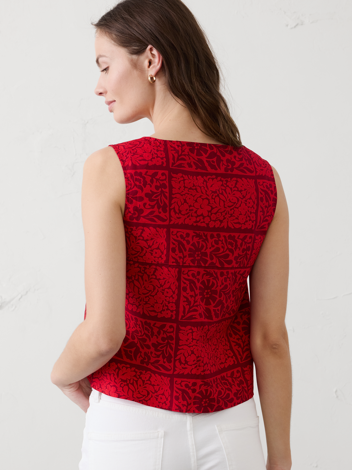 Button-Through Top | Banana Republic Factory